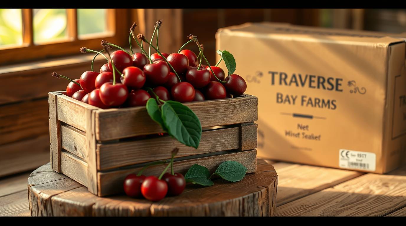 Fresh Cherry Delivery – Traverse Bay Farms