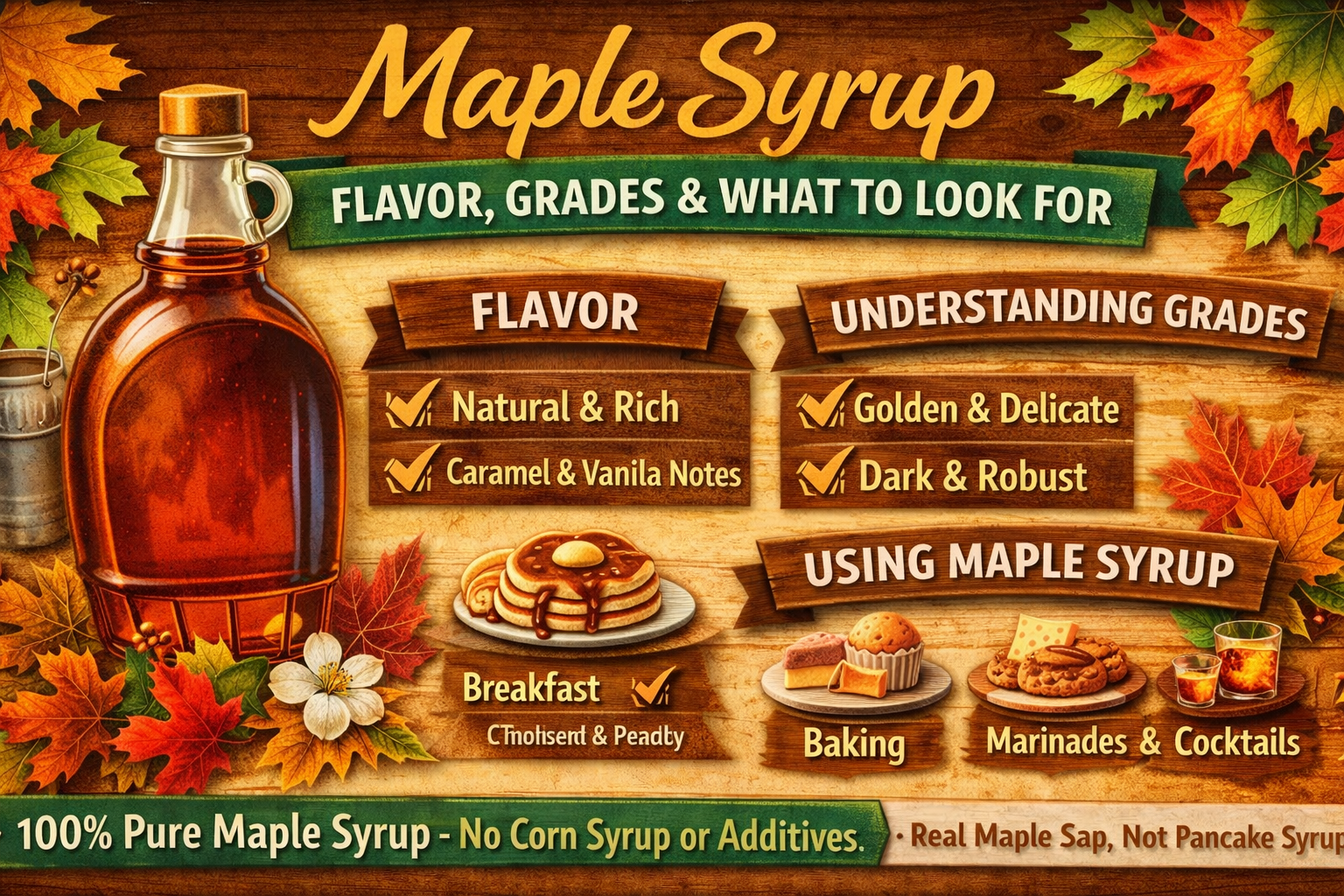 Maple Syrup: Flavor, Grades, Uses, and What to Look For – Traverse Bay ...
