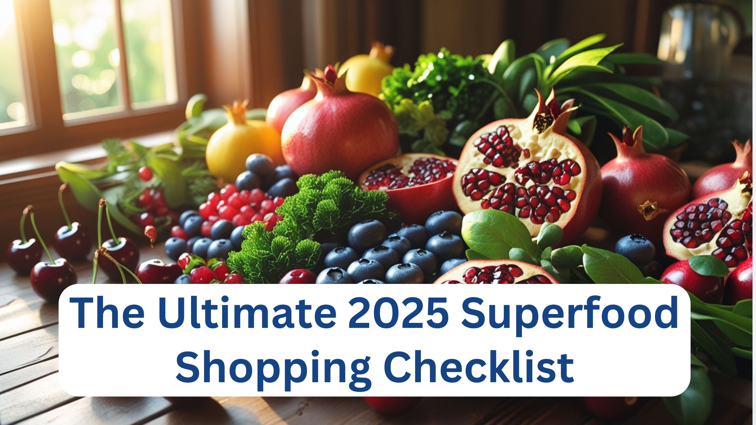 The Ultimate Superfood Shopping Checklist – Traverse Bay Farms