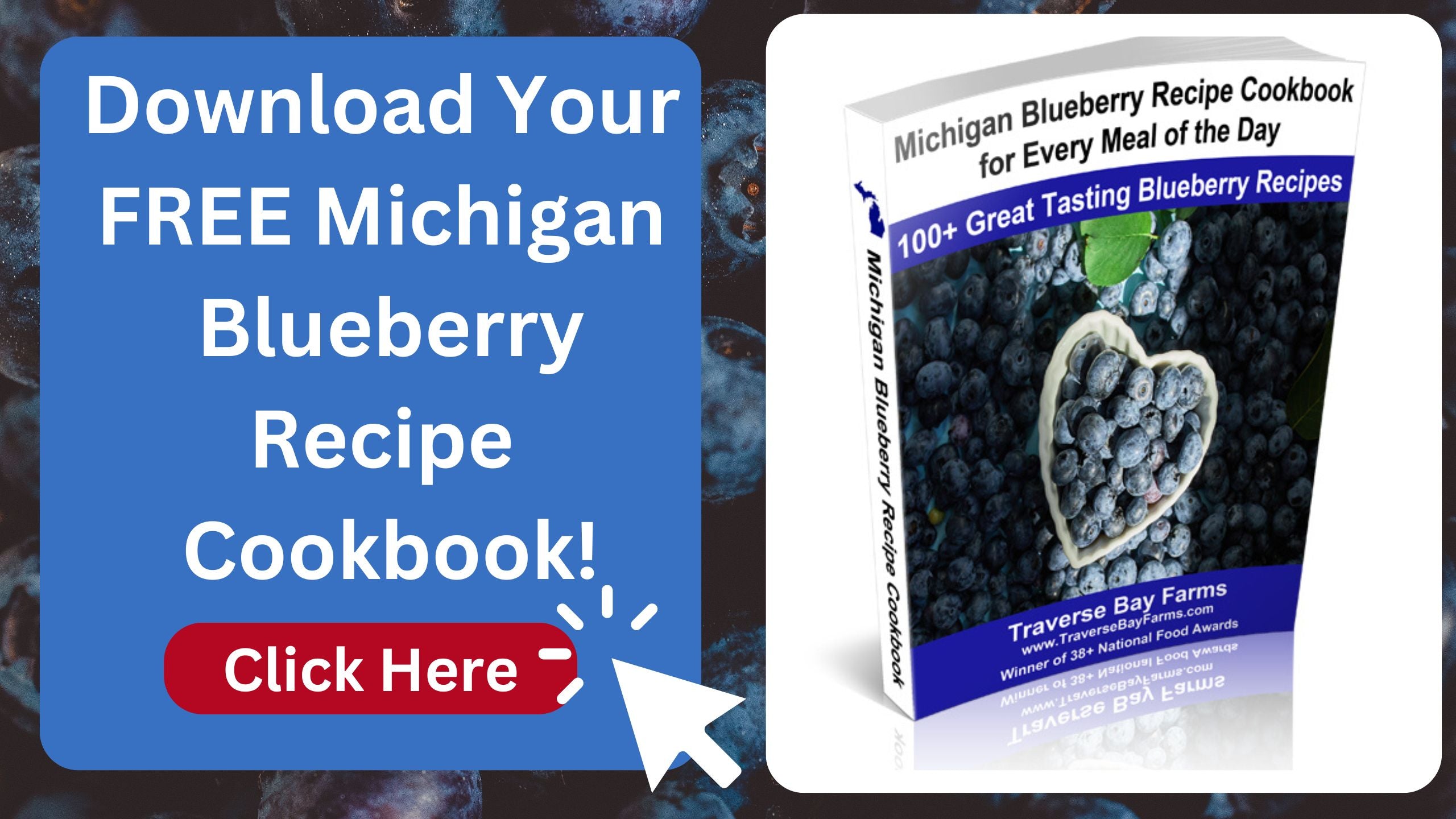 FREE Michigan Blueberry Recipe Cookbook! – Traverse Bay Farms