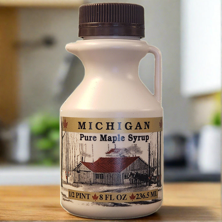 1 bottle of 100% Pure Michigan Maple Syrup - 8Fl. Oz. Bottles ...